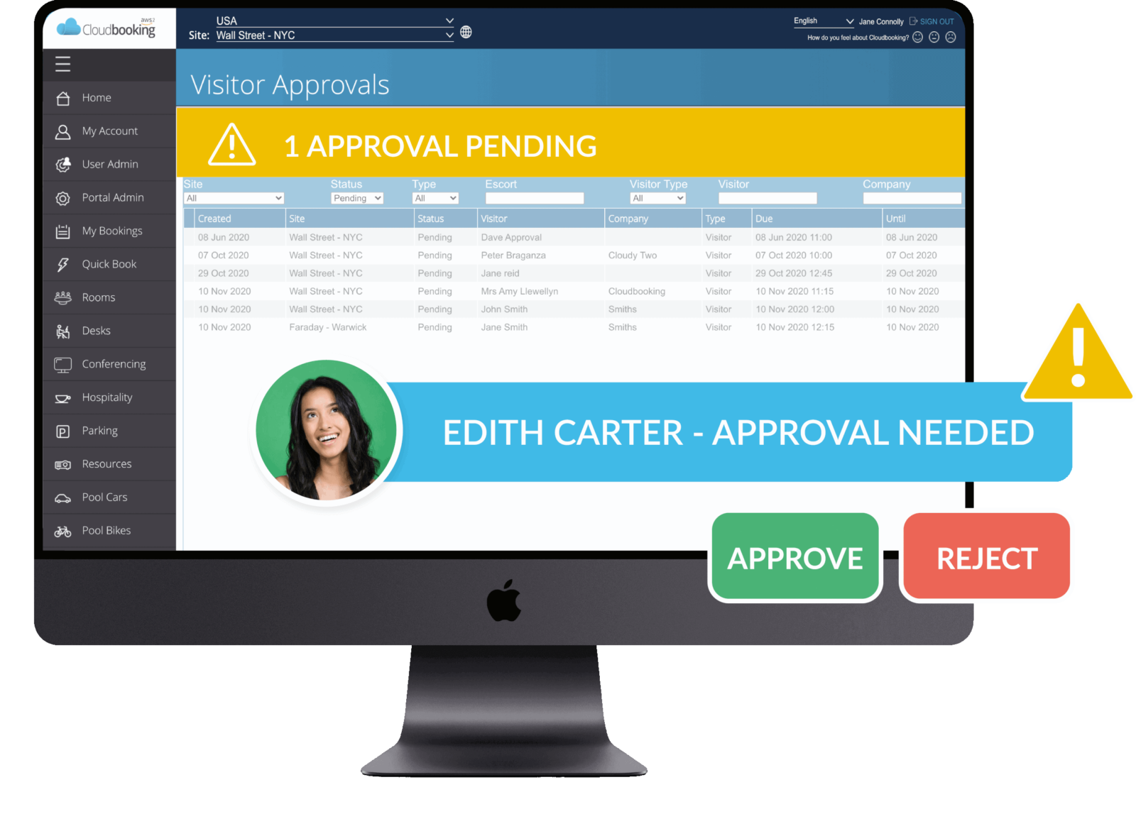 Visitor Management System | Visitor Control | Cloudbooking